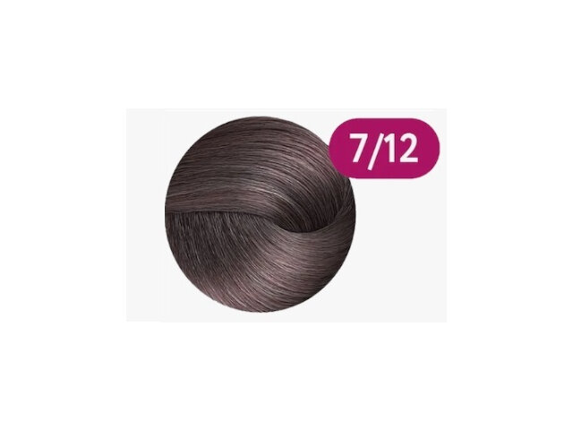 Краска для волос Ollin Professional Silk Touch Краситель безаммиачный, стойкий 60 мл, Цвет 7/12 русый пепельно-фиолетовый