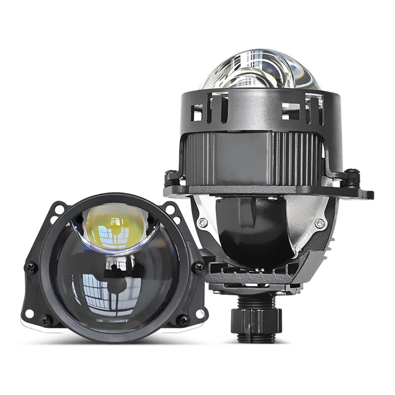 140 Вт, 3,0 дюйма, гиперболоидные Проекционные линзы Bi светодиодный, линзы 6500K для фар, лазерные линзы для H7, H4, H11, 9005, 9006, модификация автомобильных аксессуаров HD LED LENS