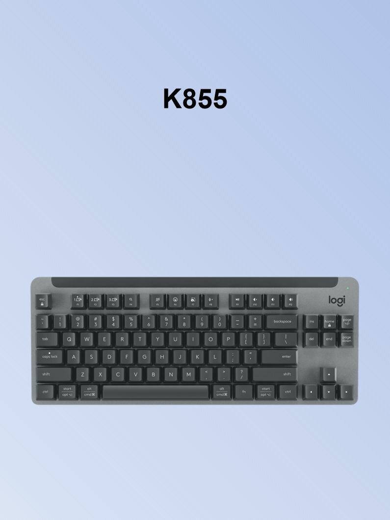 Беспроводная механическая клавиатура Logitech SIGNATURE K855 TKL