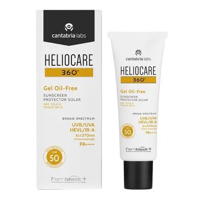 Солнцезащитный гель с SPF 50, 50 мл HELIOCARE 360 Gel Dry Touch Cantabria Labs / Кантабрия Лабс