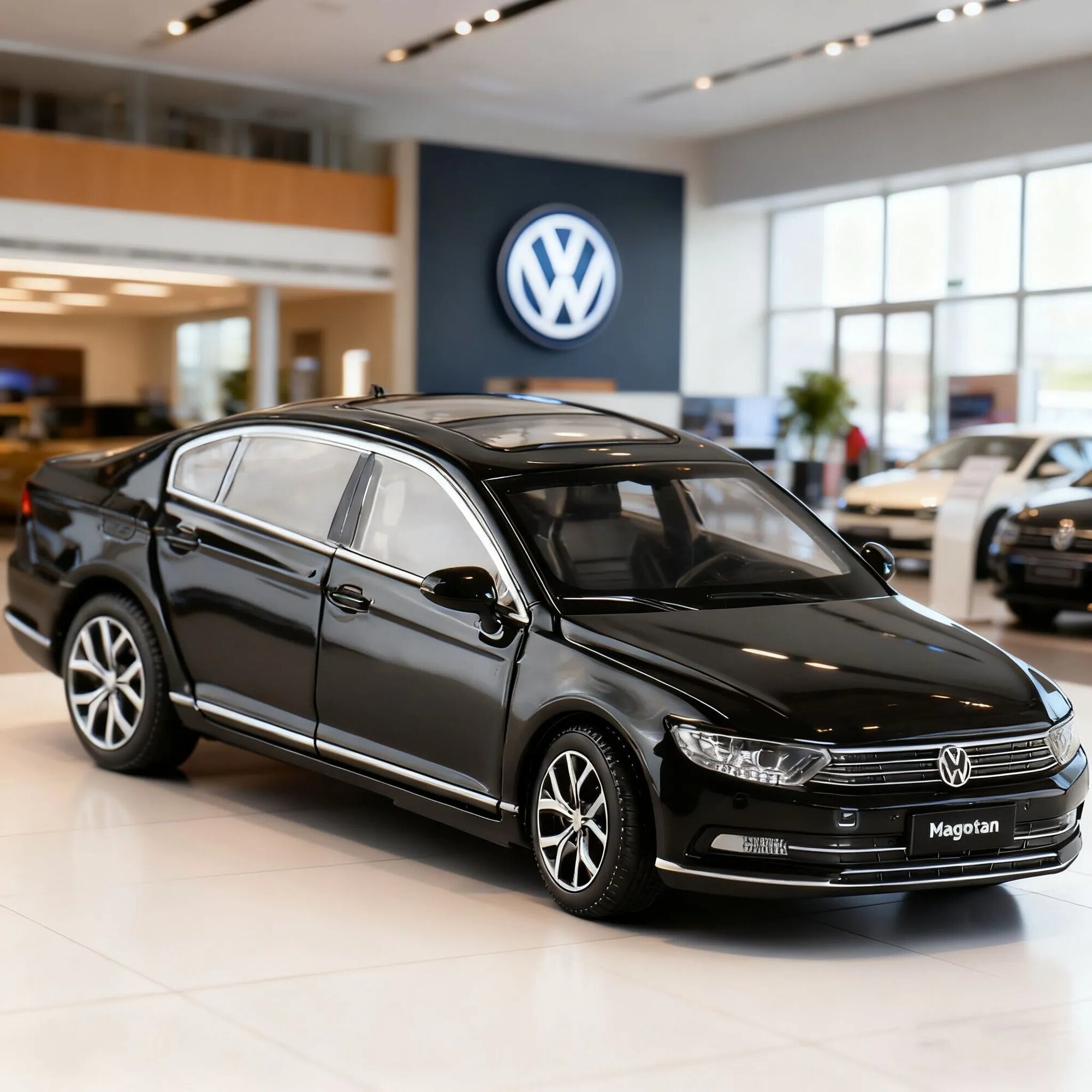 Миниатюрная модель автомобиля из литого металла Фольксваген Маготан B6 модель автомобиля Игрушки 1:32 Volkswagen Magotan B6