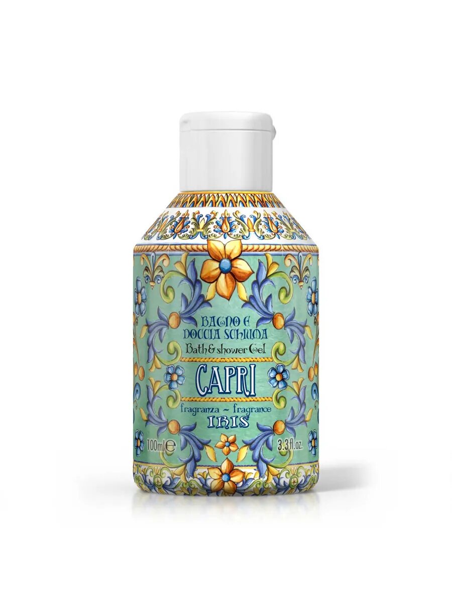 Rudy / Le Maioliche Гель для душа ароматизированный 100 мл. Каприйский ирис