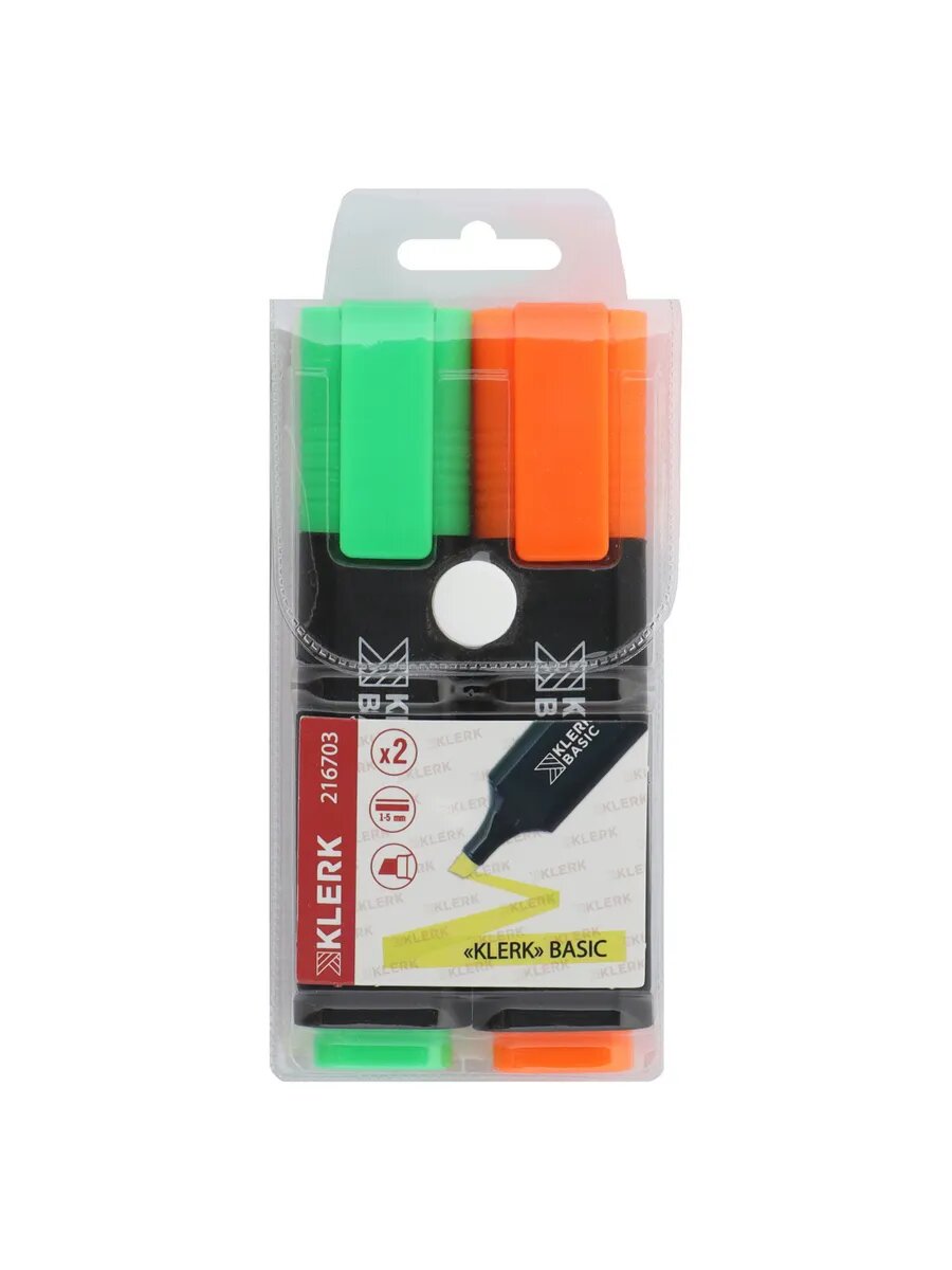 Набор перманентных маркеров 2 шт 1-5 мм