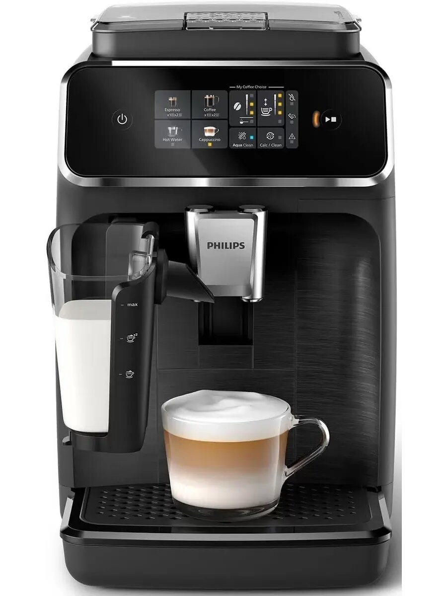Кофемашина Philips Series 2300, EP2330/10, сенсорное управление, черный