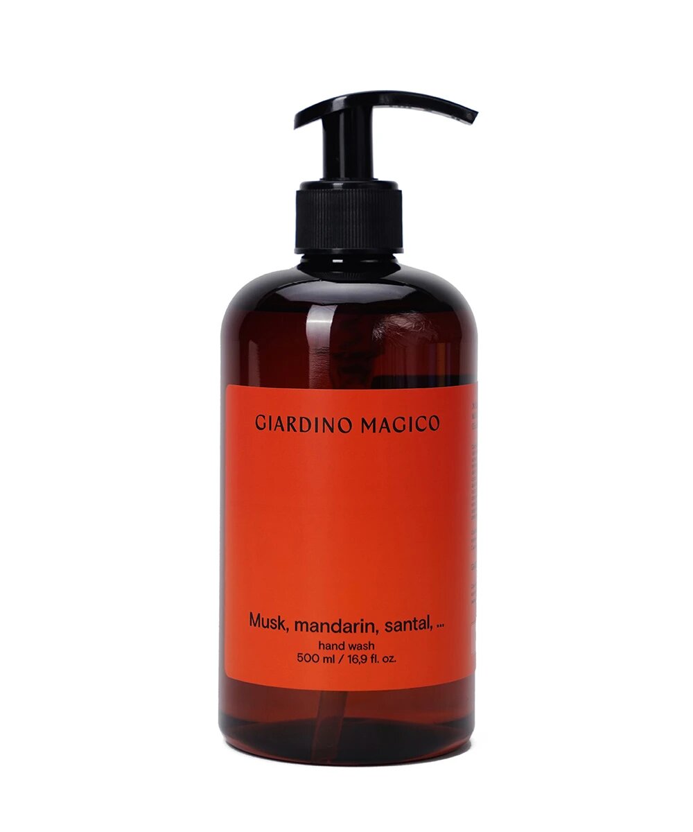 Жидкое мыло для РУК GIARDINO MAGICO. MUSK, MANDARIN, SANTAL, , 500 мл