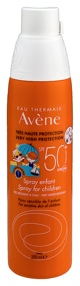AVENE детский солнцезащитный спрей SPF50+ для чувствительной кожи 200МЛ