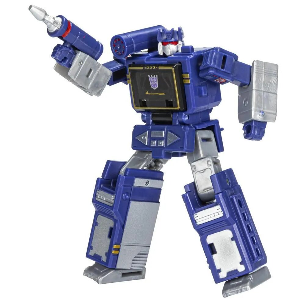 Трансформер Transformers Legacy Core Soundwave 8+ Синий робот — фото 1