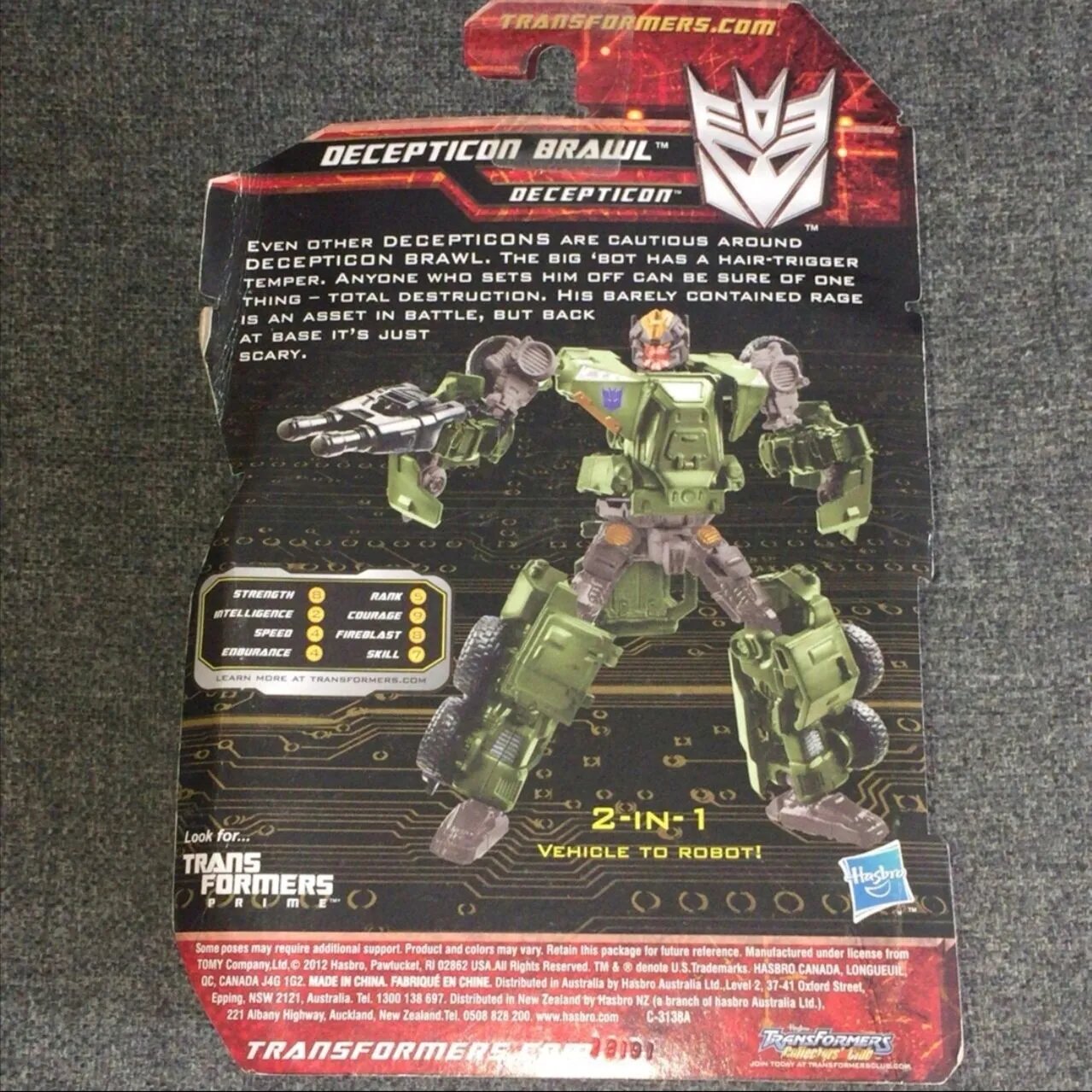 Трансформеры игрушки Hasbro Transformers Generations Level 3 Intermediate Decepticon Brawl — фото 1