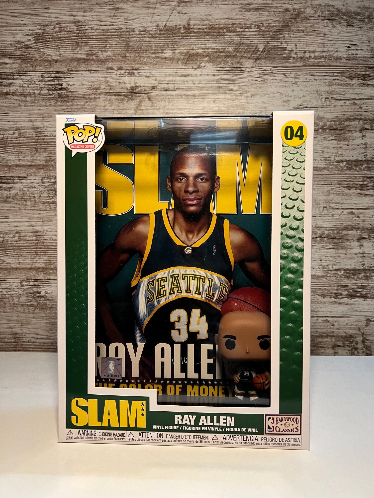 Фигурка Фанко Рэй Аллен, Американский баскетболист, Ray Allen, vinyl figure, 10 см от Funko