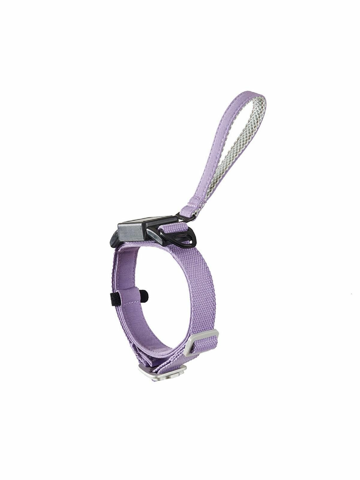 Фурнитура для ошейников и поводков, Автоматический выдвижной тяговый хомут-Фиолетовый-S