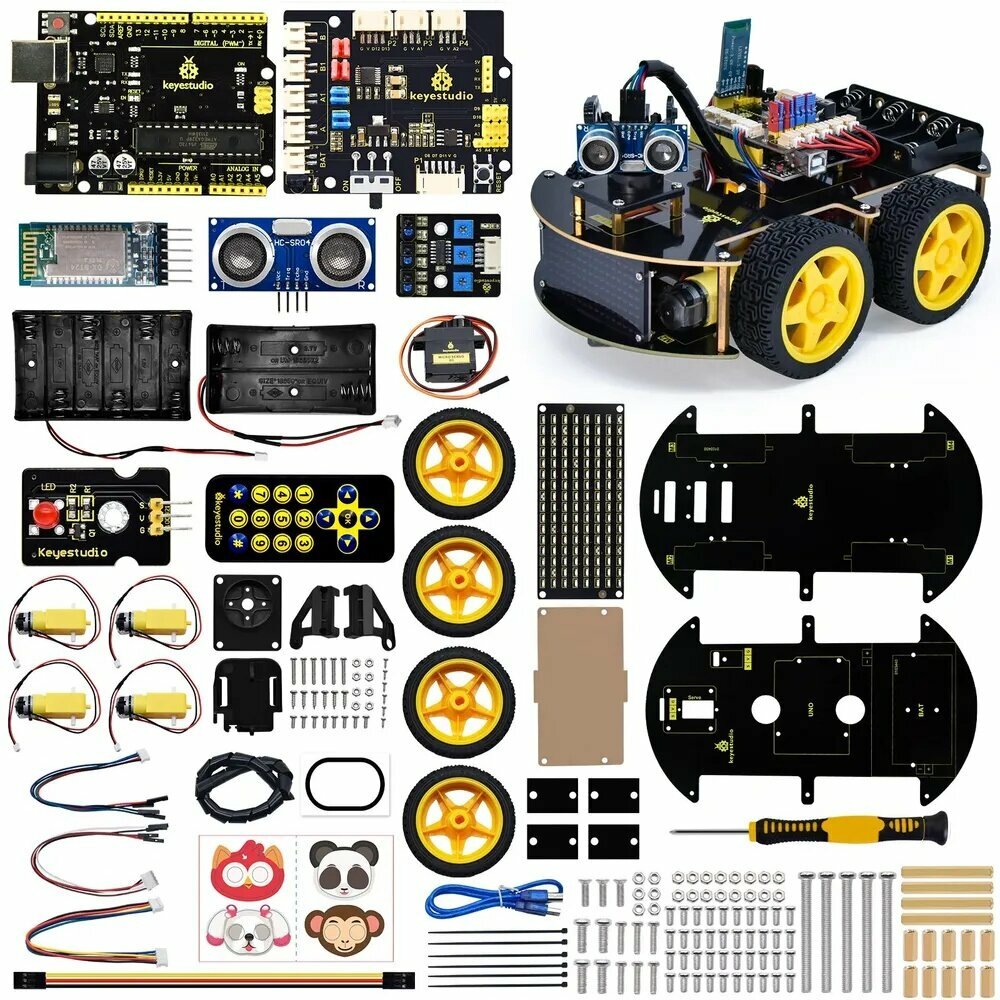 Keyestudio Smart 4WD Robot Car Kit для Arduino