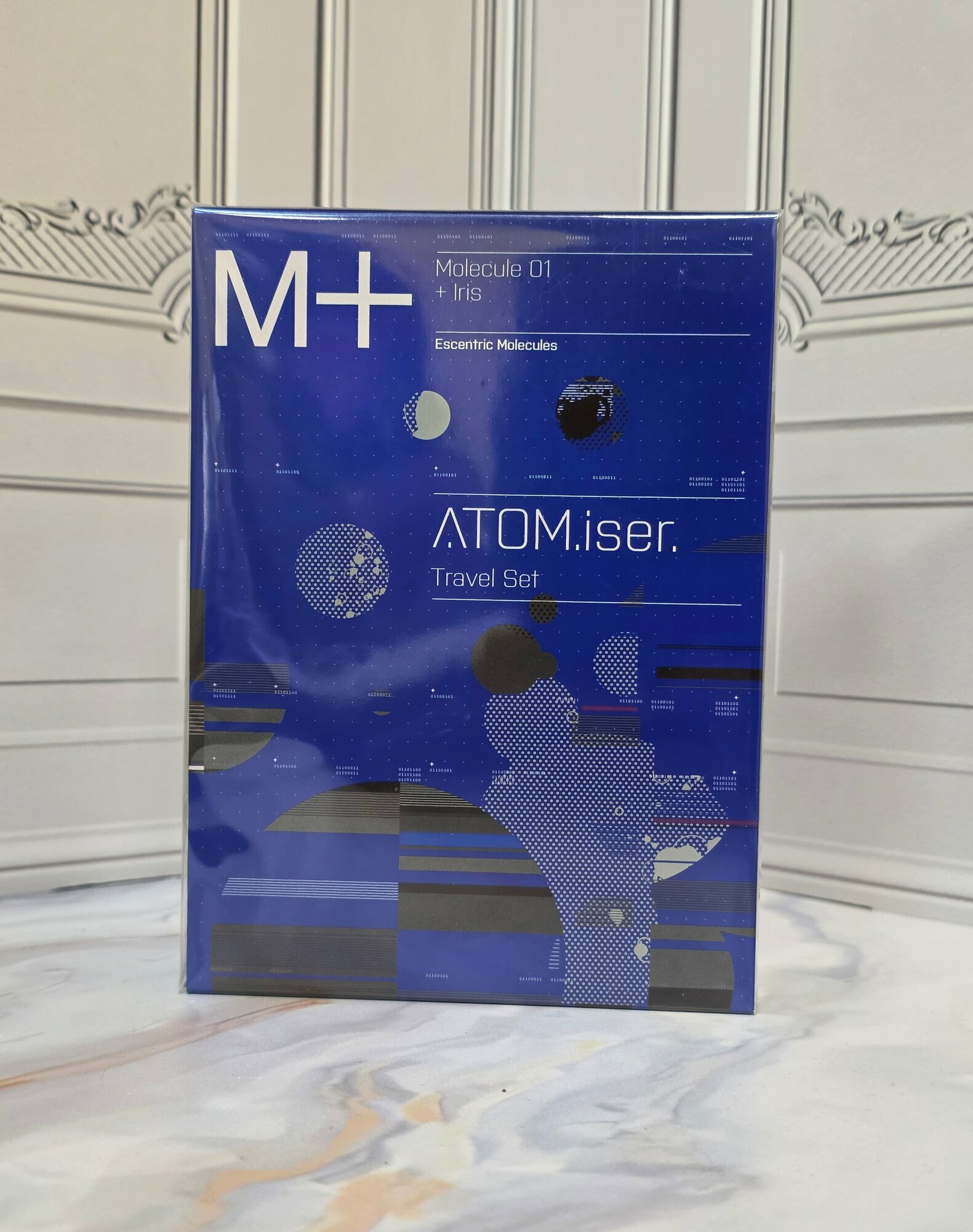 Escentric Molecules - Molecule 01 + Iris ATOM iser Travel Set Туалетная вода унисекс 3x8.5 мл