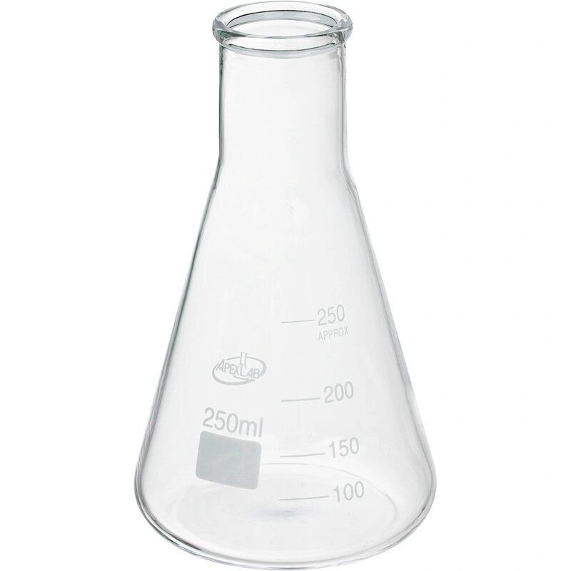 Колба коническая КН-3-250-34, с дел, ТС, ГОСТ 25336-82 Apexlab