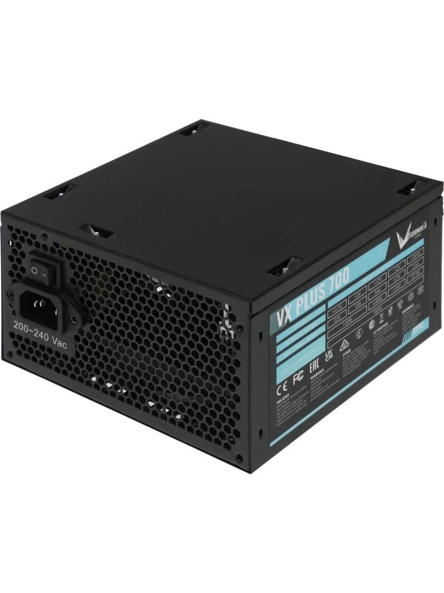 Блок питания ATX 700W AC VX Plus (20+4pin) APFC 120mm