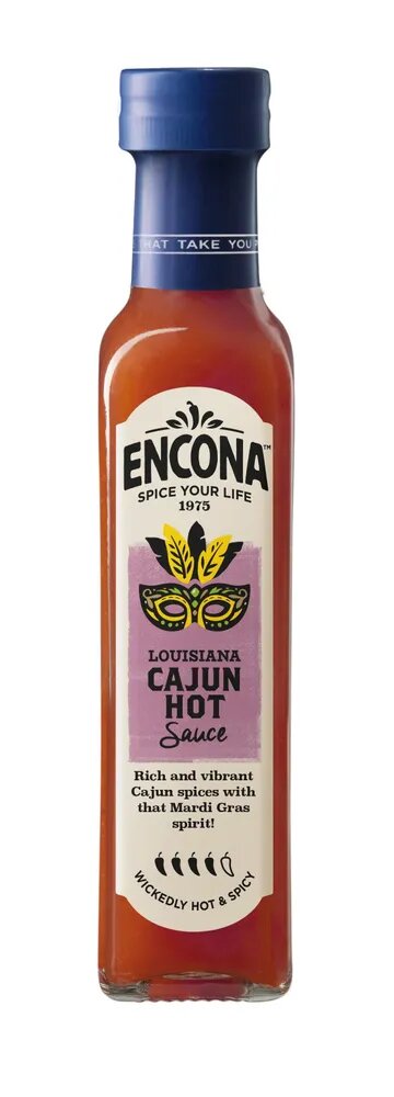 Соус ENCONA острый кайенский перец Louisiana Cajun HOT /стекло/ 142мл