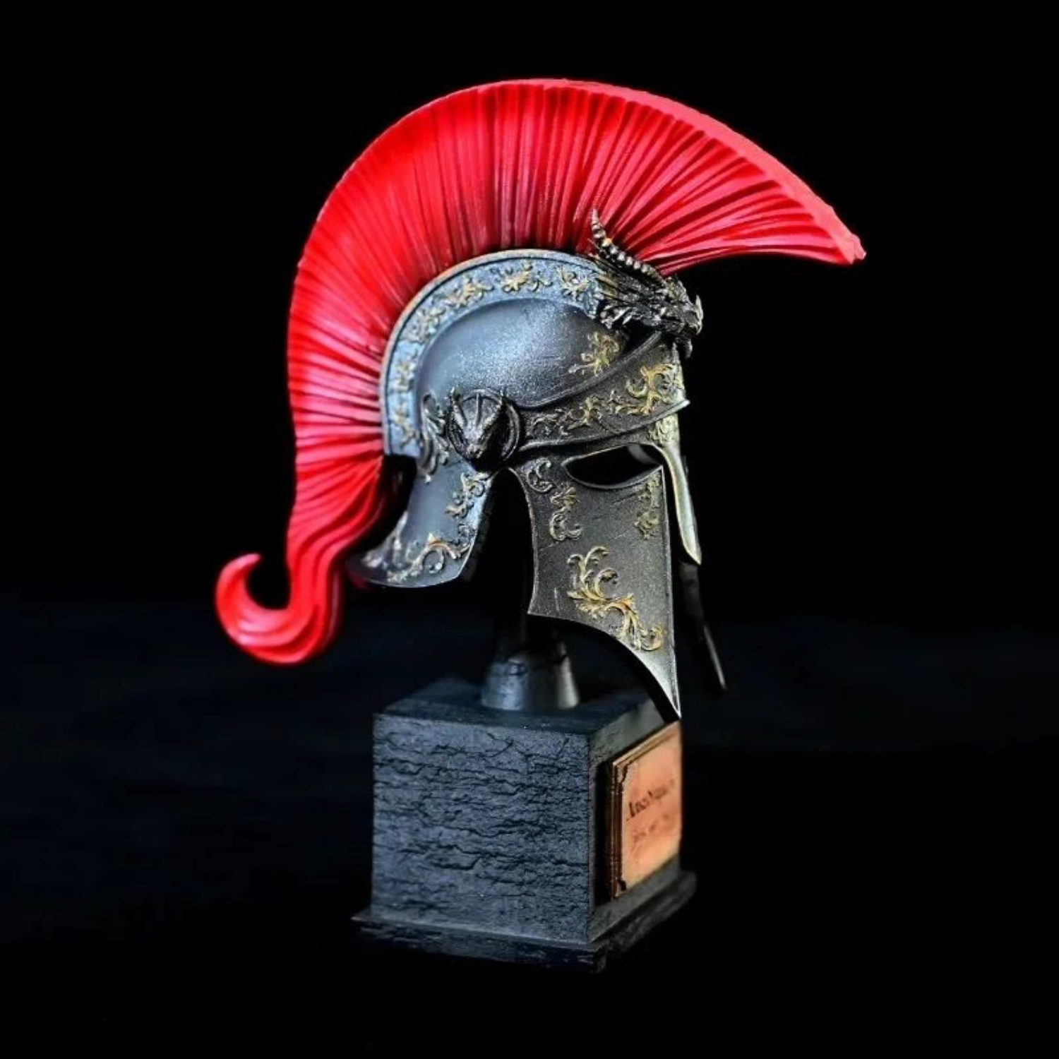 Статуэтка - Фигурка "Спартанский Шлем - Древняя Греция"