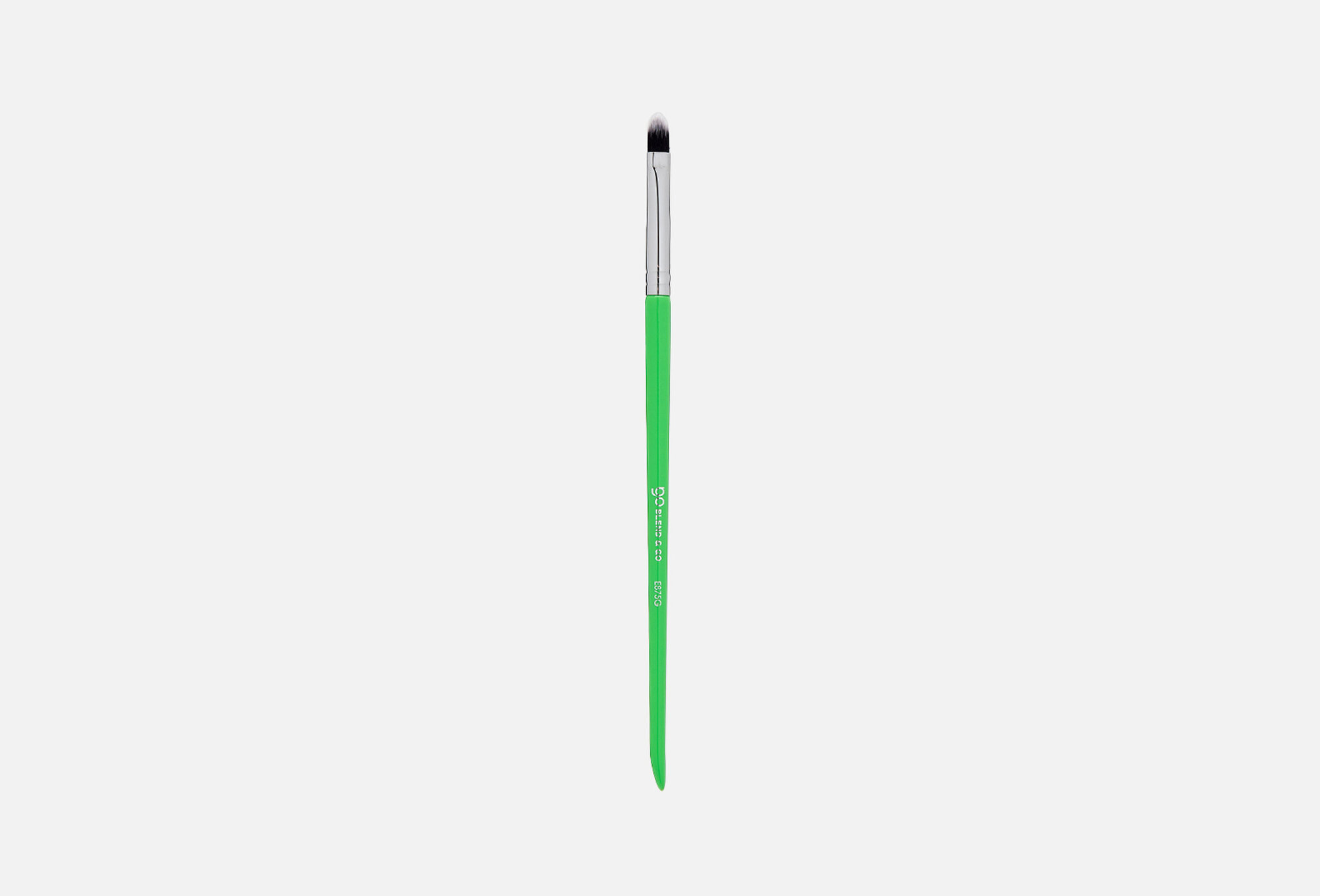 Кисть для макияжа плоская заострённая EIGSHOW Green e875g