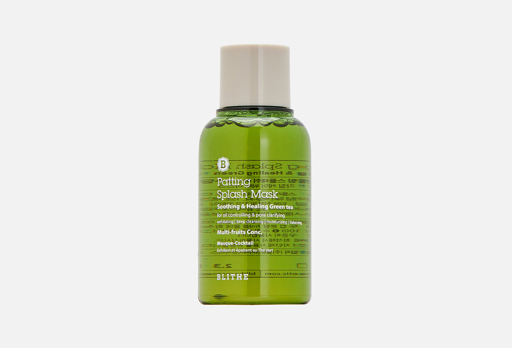 Сплэш-маска для лица BLITHE Patting Splash Mask Green Tea 70 мл