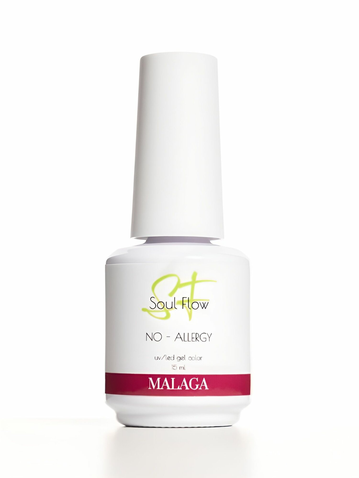 Гипоаллергенный Гель-лак Soul Flow Malaga №339 Gel Color No-Allergy Гель-лак для ногтей. Цветное покрытие, 15мл