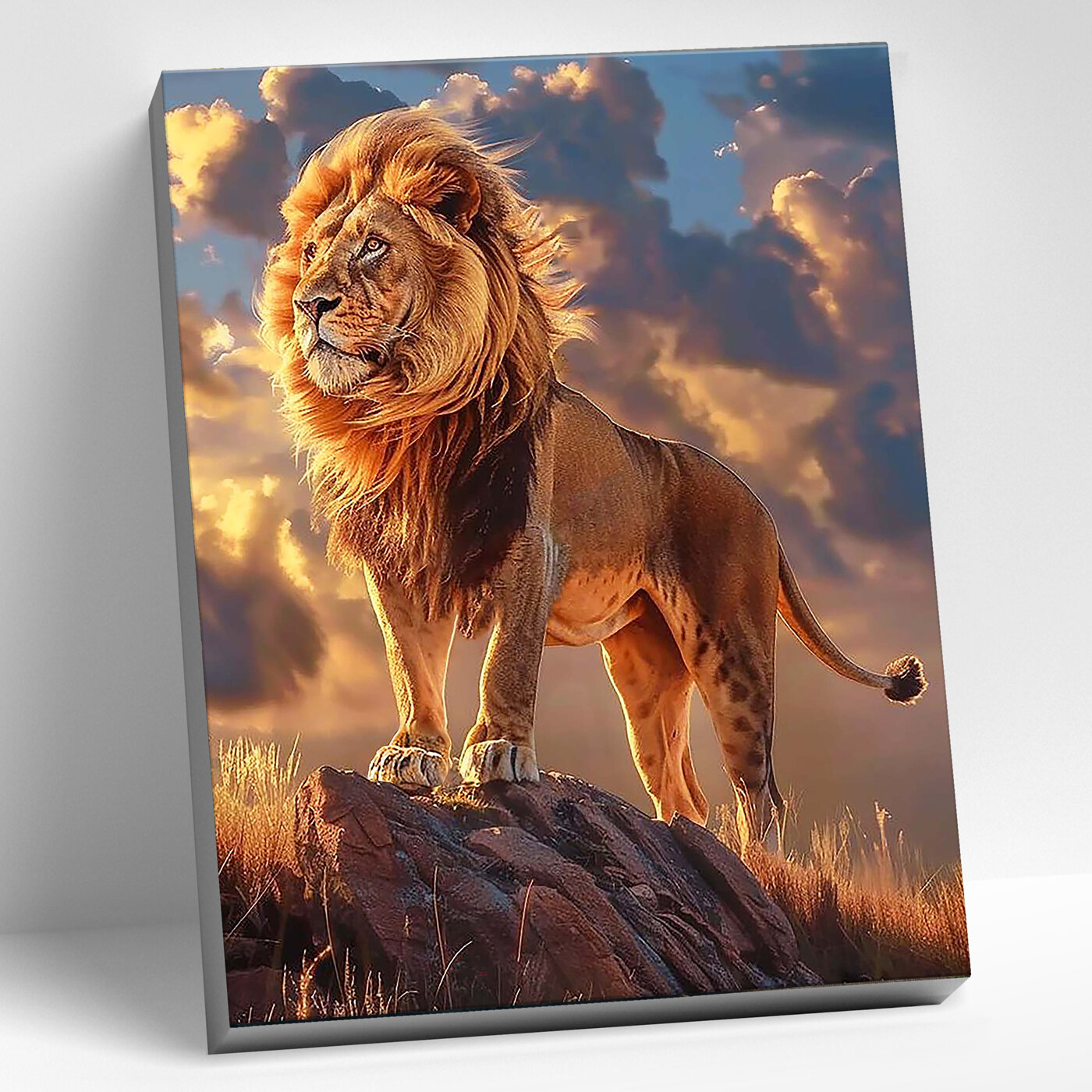 Картина по номерам 40х50см Король лев Molly HR0735