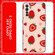 Чехол на Oppo A91/Reno 3 / Оппо A91/Рено 3 с принтом "Heart strawberries 1 - 14 ...
