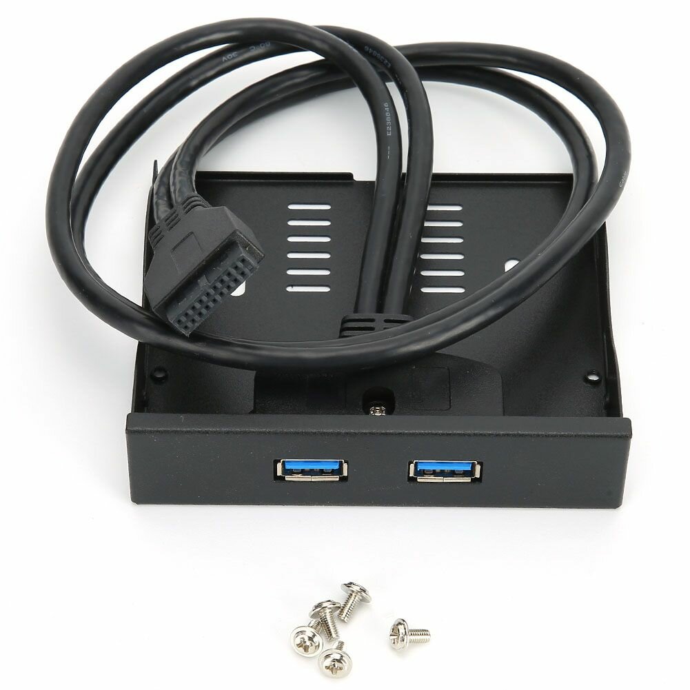 3.5-дюймовый отсек с 2 портами USB 3.0 для передней панели
