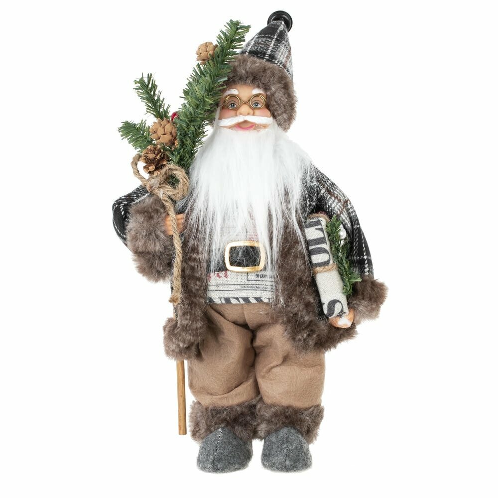 Дед Мороз, 18,5х10х35 см (полка 30 см.) KSM-822383