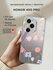 Чехол на Honor 400 Pro / Хонор 400 Про с принтом "Lucky flowers", прозрачный