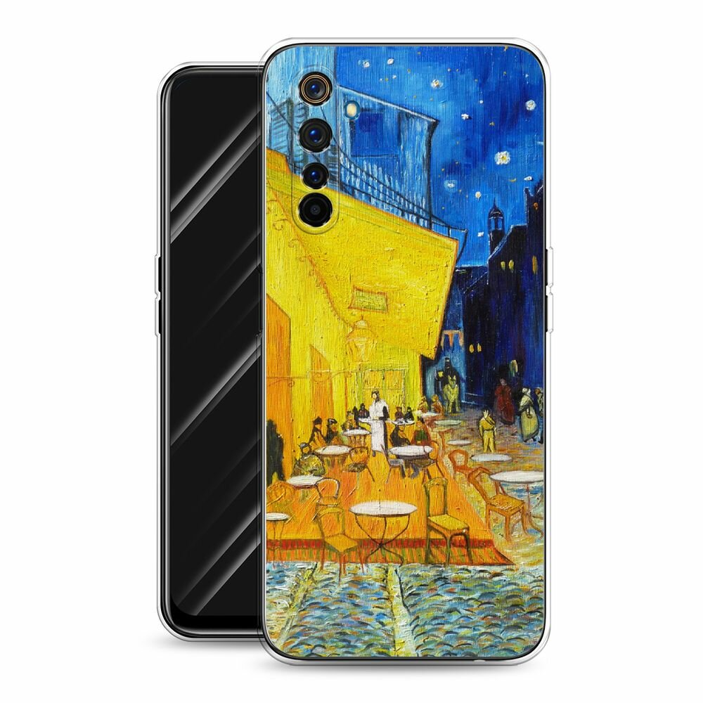 Чехол на Realme 6 Pro / Реалми 6 Про с принтом "Ван Гог Желтый дом" — фото 1