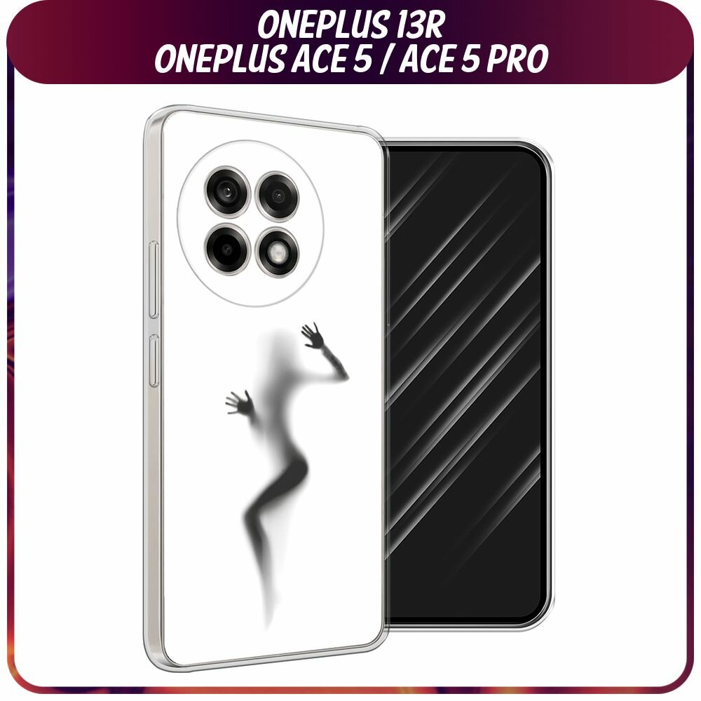 Чехол на Oneplus 13R/Ace 5/5 Pro / Ван Плас 13R/Асе 5/5 Про с принтом "Девушка в душе"
