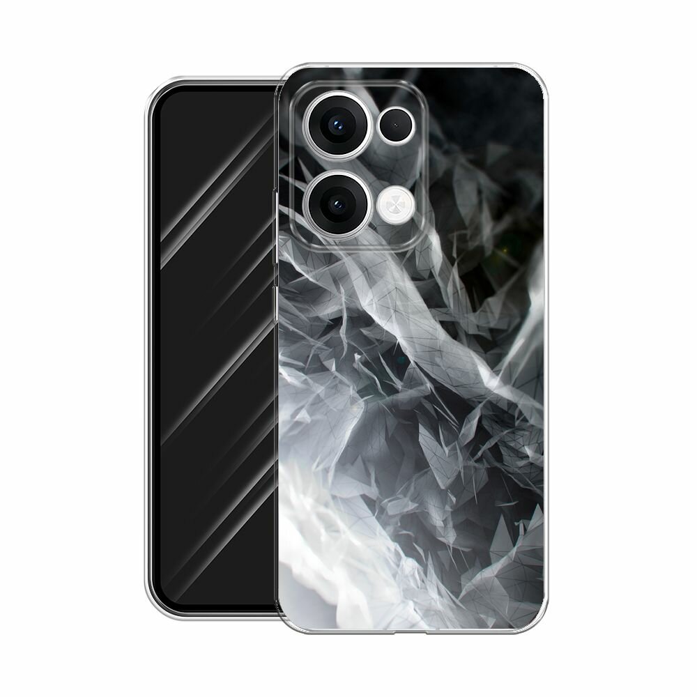 Чехол на Oppo Reno 13 / Оппо Рено 13 с принтом "Абстракция 9" — фото 1