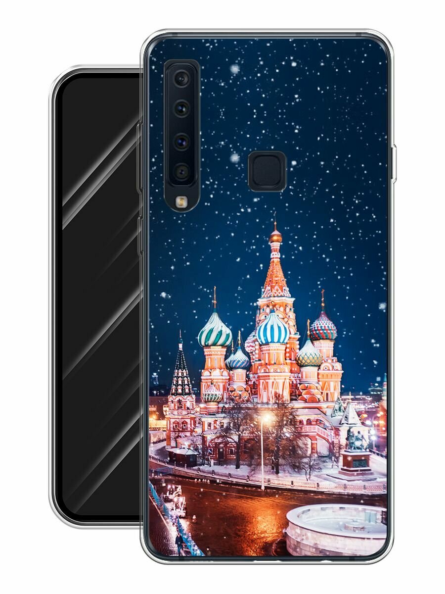 Чехол на Samsung Galaxy A9 2018 / Самсунг Галакси А9 2018 с принтом "Москва 1" — фото 1