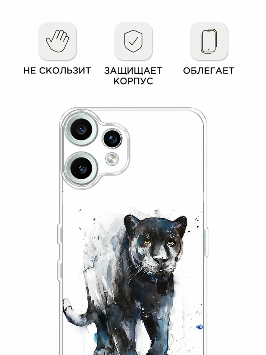 Чехол на CMF Phone 2 Pro / CMF Фон 2 Про с принтом "Пантера арт 3" — фото 1