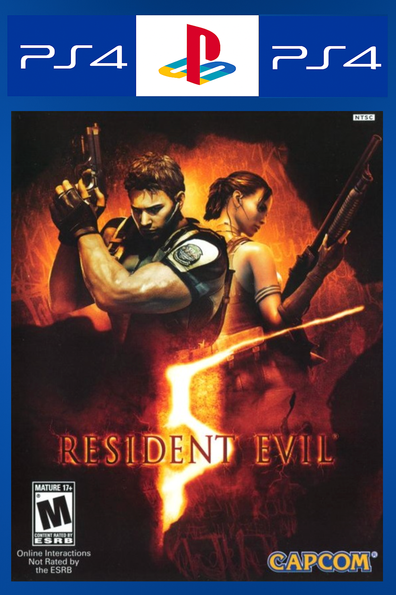 Игра Resident Evil 5 для Playstation 4, Англ язык, Цифровая версия