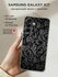 Чехол на Samsung Galaxy A17/A18 / Самсунг А17/А18 с принтом "Чёрный узор"