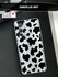 Чехол на OnePlus 9RT / ВанПлас 9RT с принтом "Черные пятна коровы", прозрачный