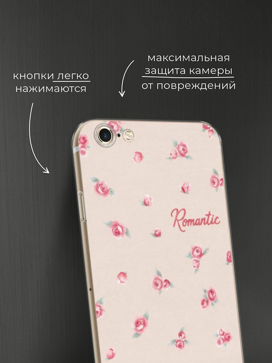 Чехол на Apple iPhone 6 Plus/6S Plus / Айфон 6 Плюс/Айфон 6С Плюс с принтом "Romantic" — фото 1