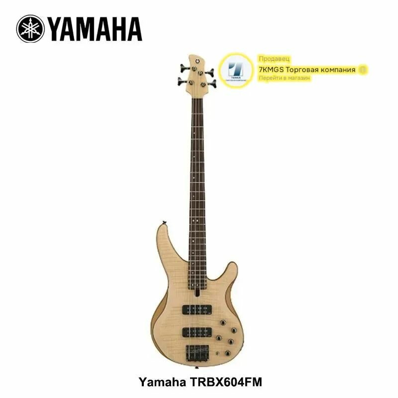 Yamaha Бас-гитара TRBX604FM 4-струнная