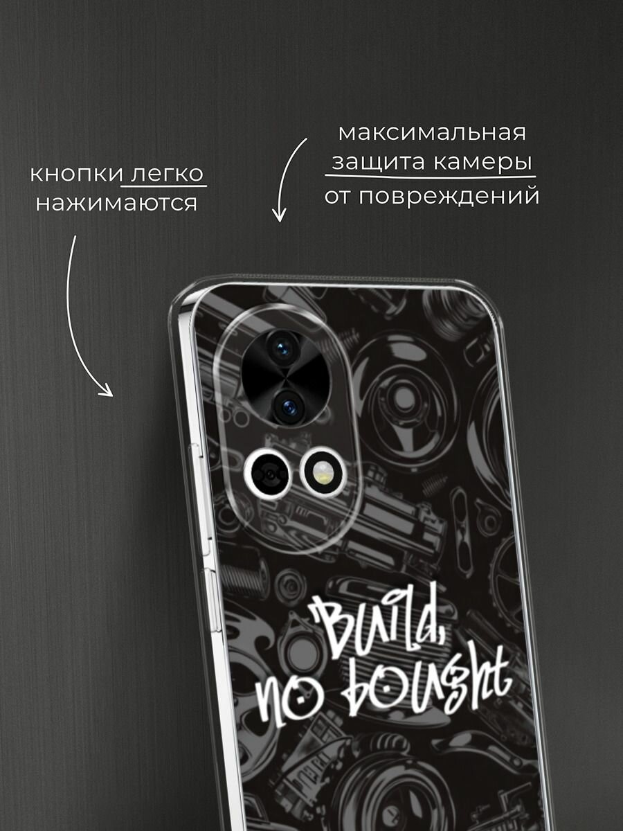Чехол на Huawei Nova 12/Nova13 / Хуавей Нова 12/Нова 13 с принтом "Build no bought" — фото 1