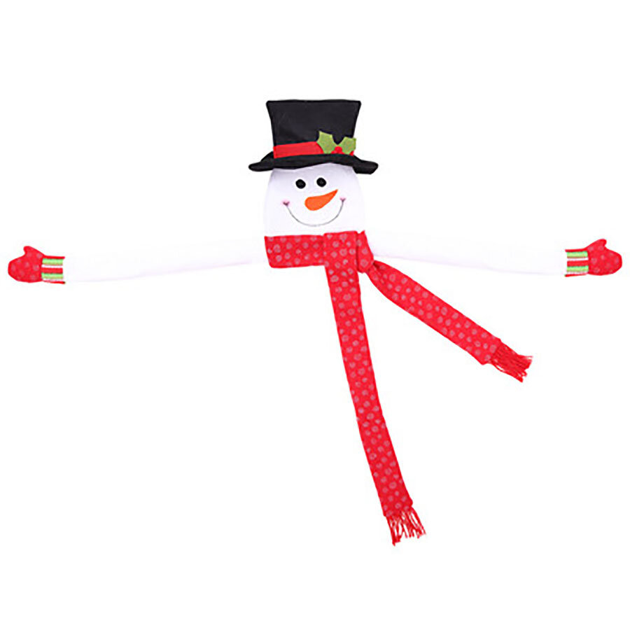 Верхушки елок в виде снеговиков, большие снеговики-обнимашки для верхушки елки, рождественский декор для вечеринок