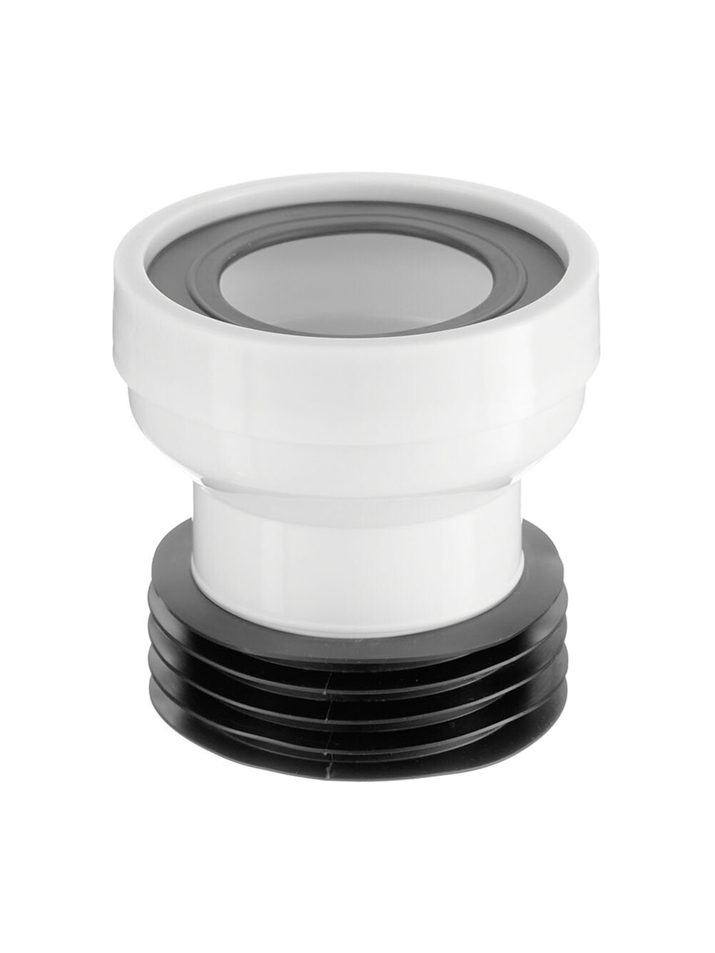 Труба фановая d110 мм пластиковая переходная для унитаза (W1218)