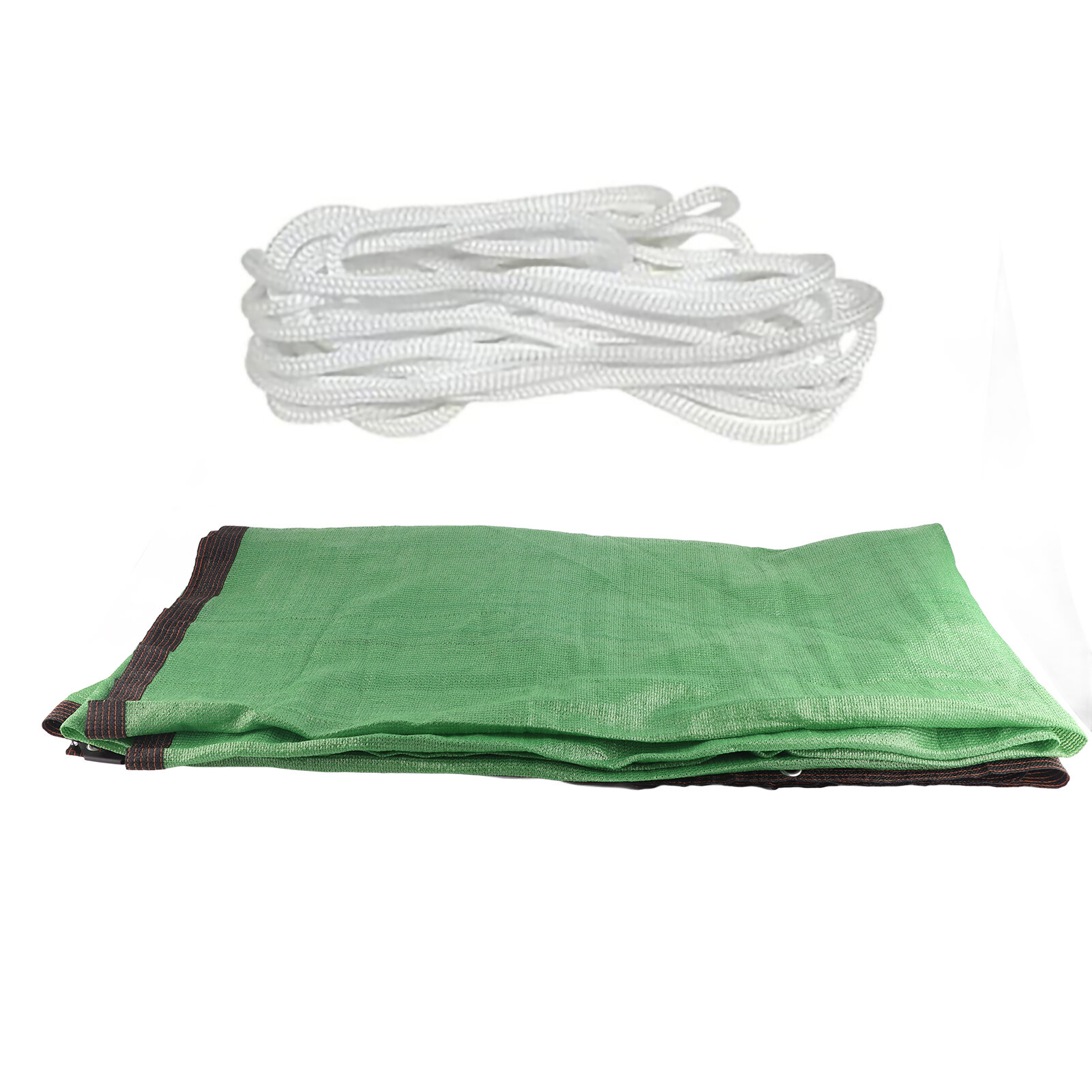 Солнцезащитный козырек, парус, дышащий фарбиковый навес, тент, прямоугольный навес с УФ-блоком для патио, заднего двора, газона, сада, зеленый 2x4 м / 6,6x13,1 фута