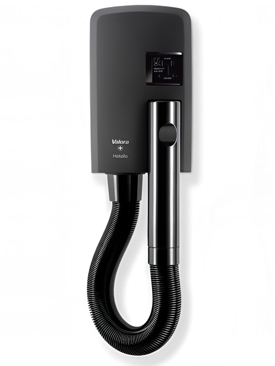 Фен Valera Hotello Super AC (832.02/RT) Black Matt 58320224, настенный, 1400 Вт, IP34