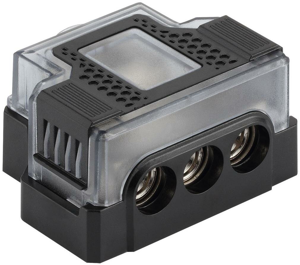 Дистрибьютор питания Aspect DB-1034 вход 1*0(4)GA-выход 3*4(8)GA никель