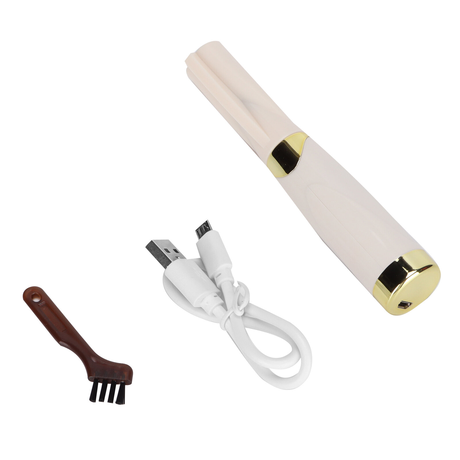 Щипцы для завивки ресниц с подогревом, USB аккумуляторные электрические щипцы для завивки ресниц, инструмент для завивки ресниц, для длительного хранения натуральных ресниц, белый цвет