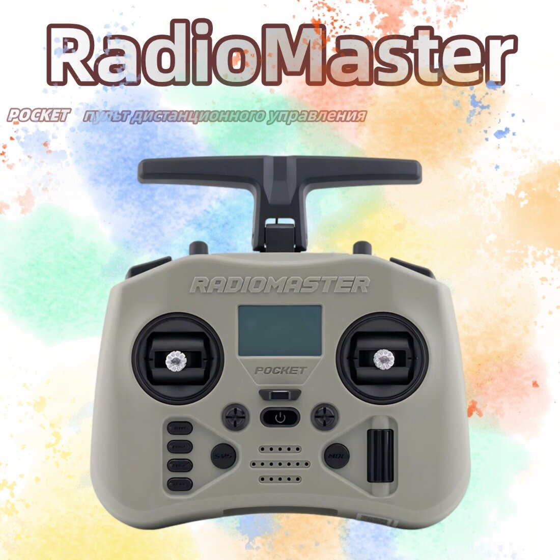 Приемник радиоконтраллера Radio Master Pocket Crush Radio Controller 2.4G 16 CH ELRS LBT