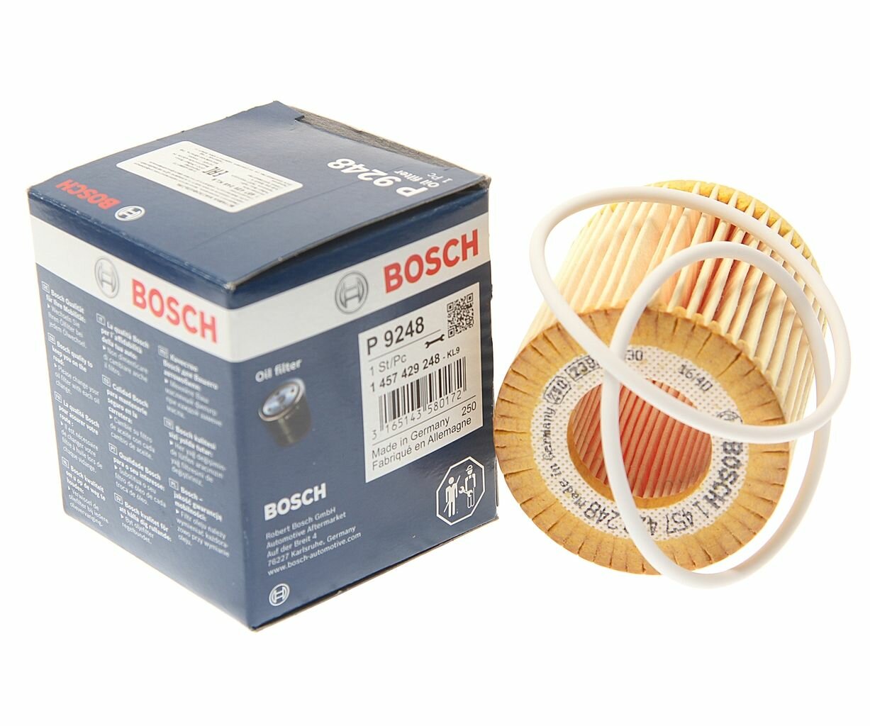 Фильтр масляный, для Опель Астра H, GTC, Вектра C, GTS, Сузуки SX4 арт 1457429248 BOSCH