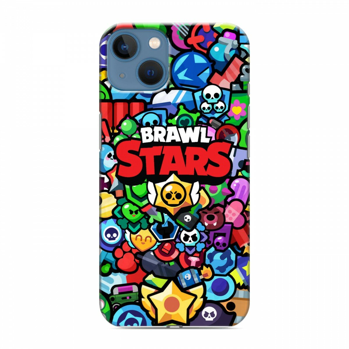 Чехол для Iphone 13 с принтом для мальчиков Brawl Stars (Айфон 13) — фото 1