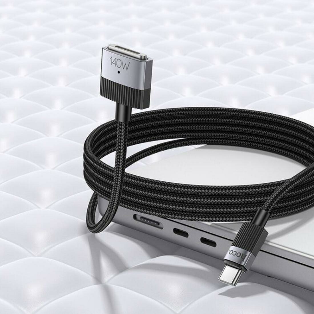 Кабель Hoco U141 Type-C/ Magsafe 3 140W 1.8m — фото 1