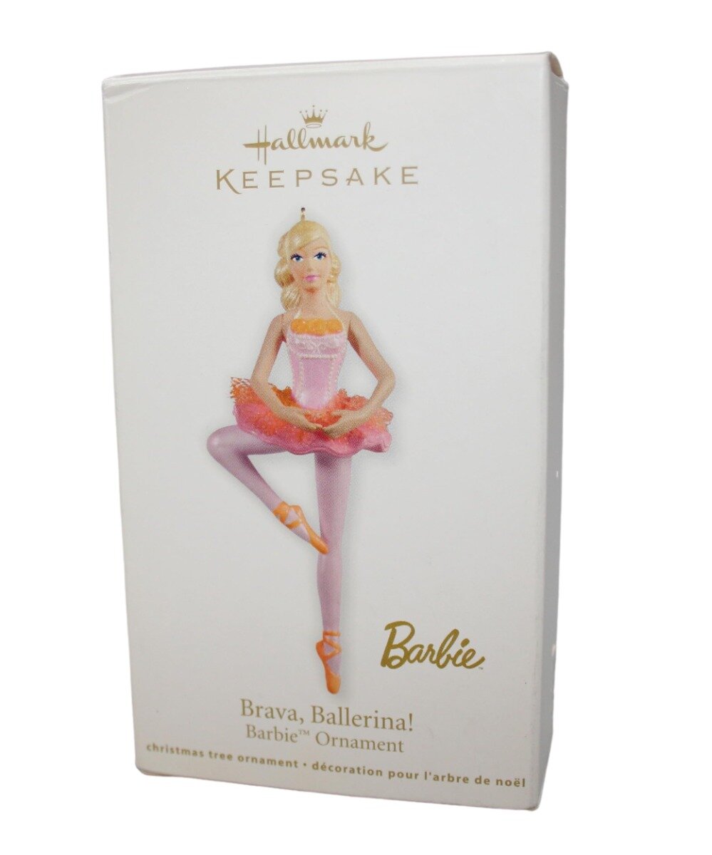 Кукла Barbie Brava Balerina Celebration Ornament 2012 (Барби Праздничное елочное украшение Брава Балерина 2012)